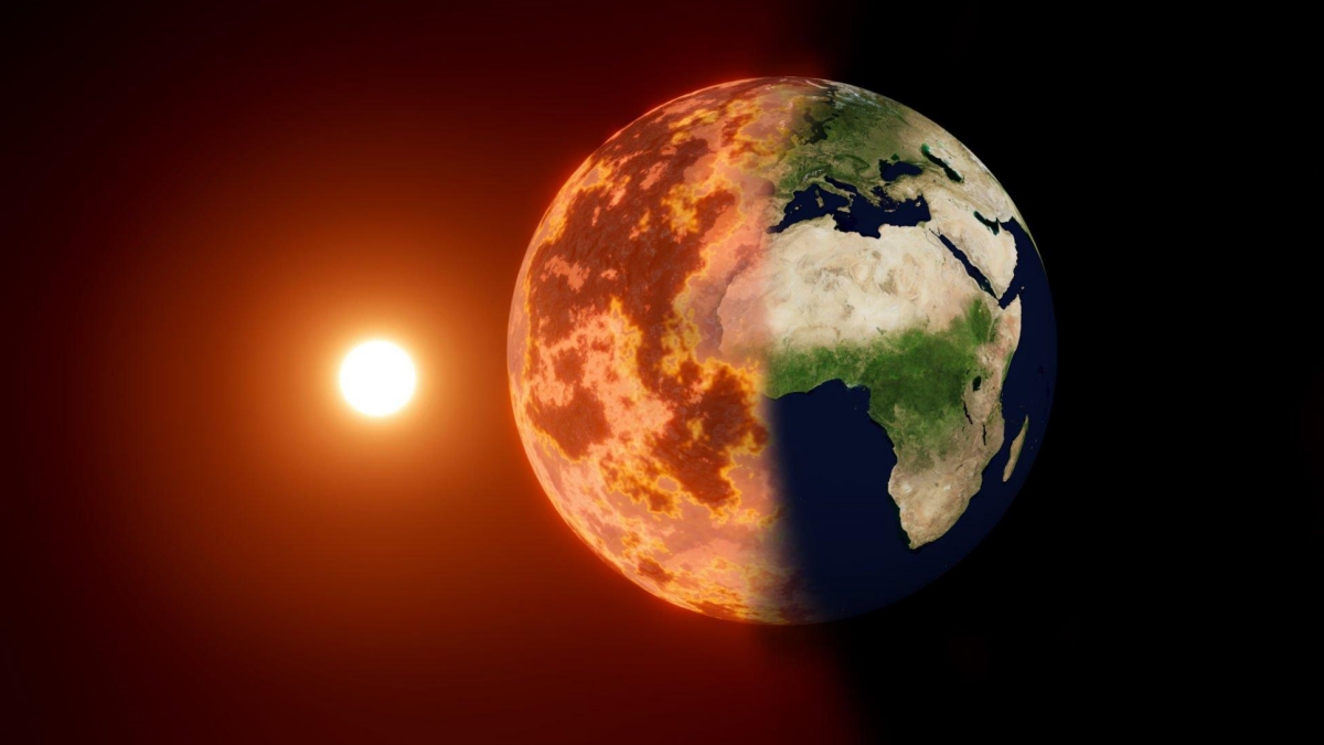 Jak by to vypadalo, kdyby se Země téměř zastavila? | VědaŽivě.cz